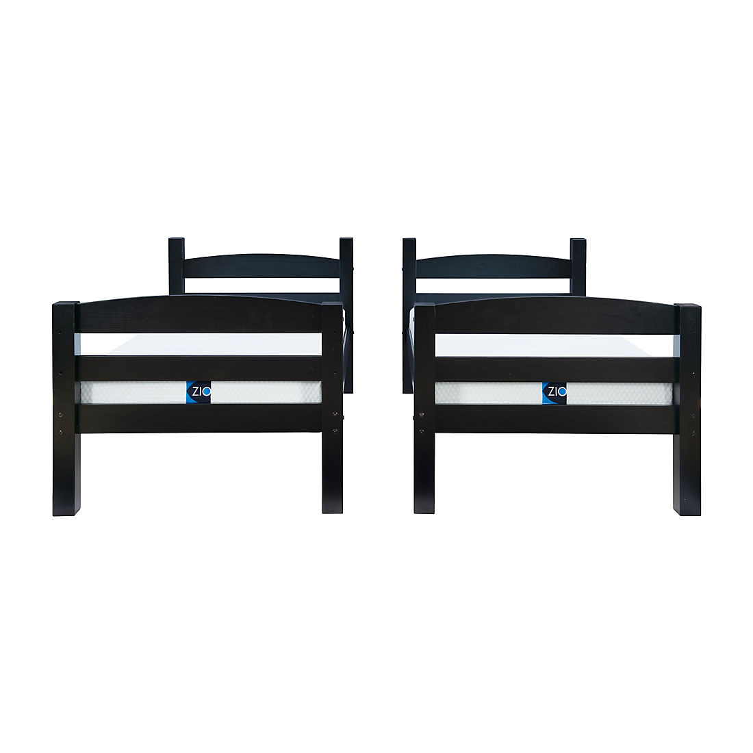 Powell Levi Twin-Size Bunk Bed - Black | BJ's Wholesale Club Powell Levi Twin-Size Bunk Bed - Black | BJ's Wholesale Club