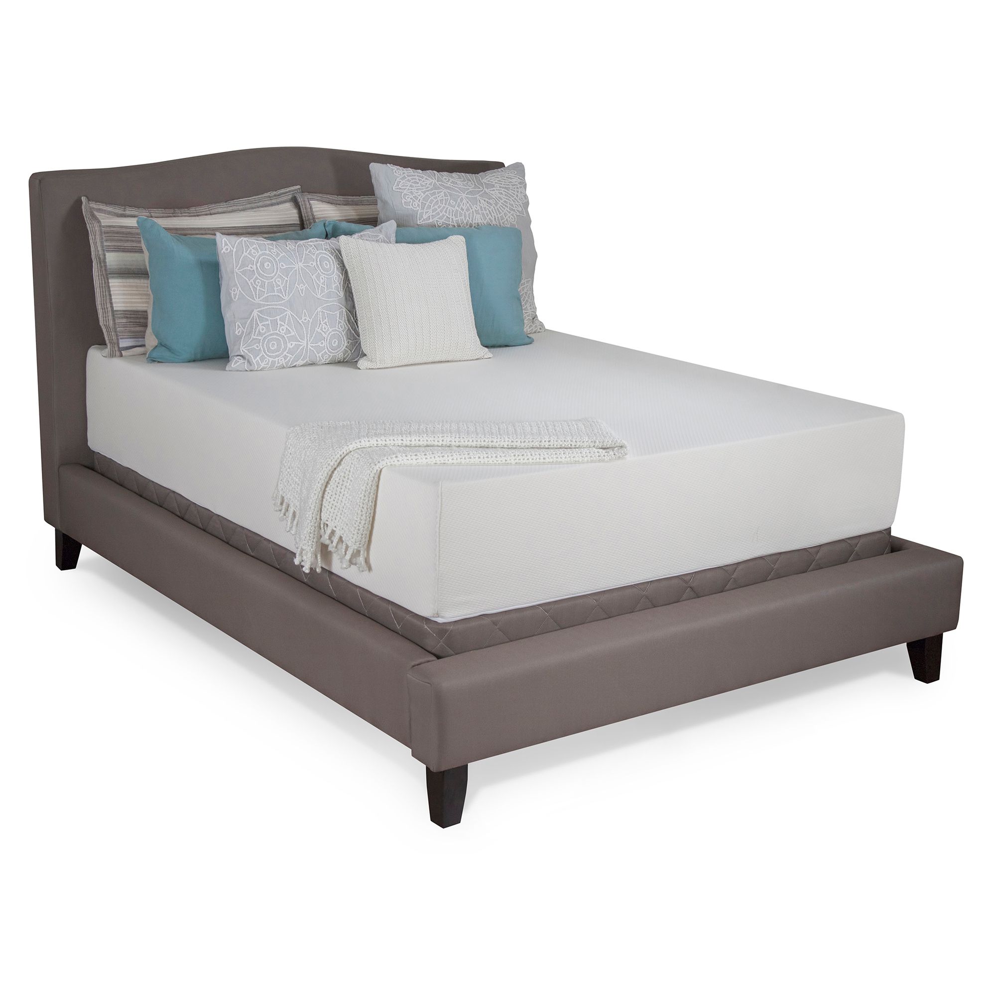 Cradlesoft Queen Size 14 Gel Memory Foam Mattress BJ s Wholesale Club