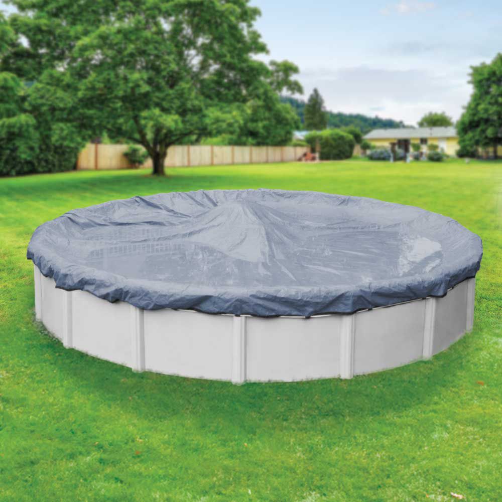 Robelle Premier 21' Round Aboveground Pool Winter Cover - Slate Blue ...