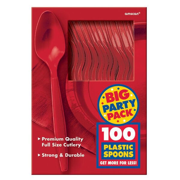 Amscan Medium-Weight Spoons, 300 ct - BJs Wholesale Club