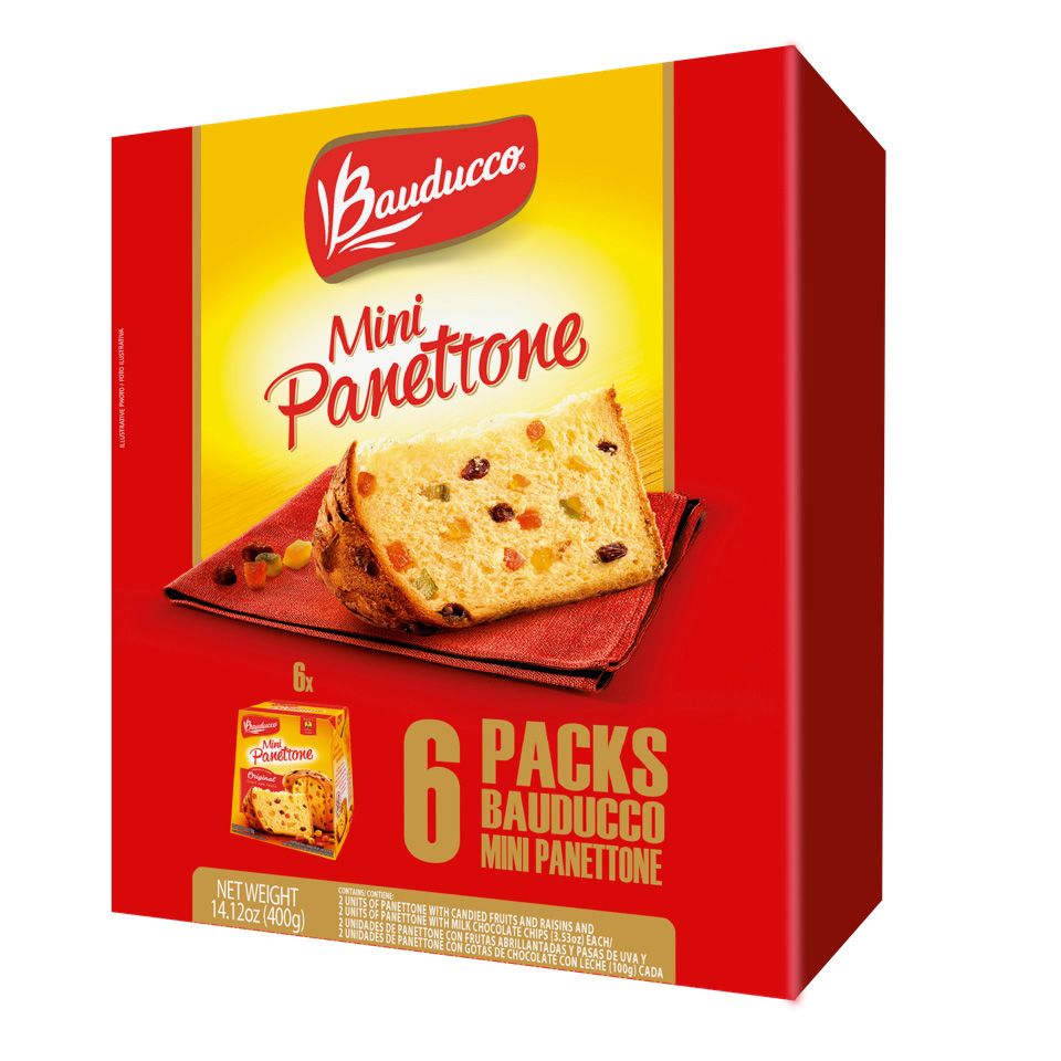 Bauducco Mini Panettone, 6 ct. | BJ's Wholesale Club