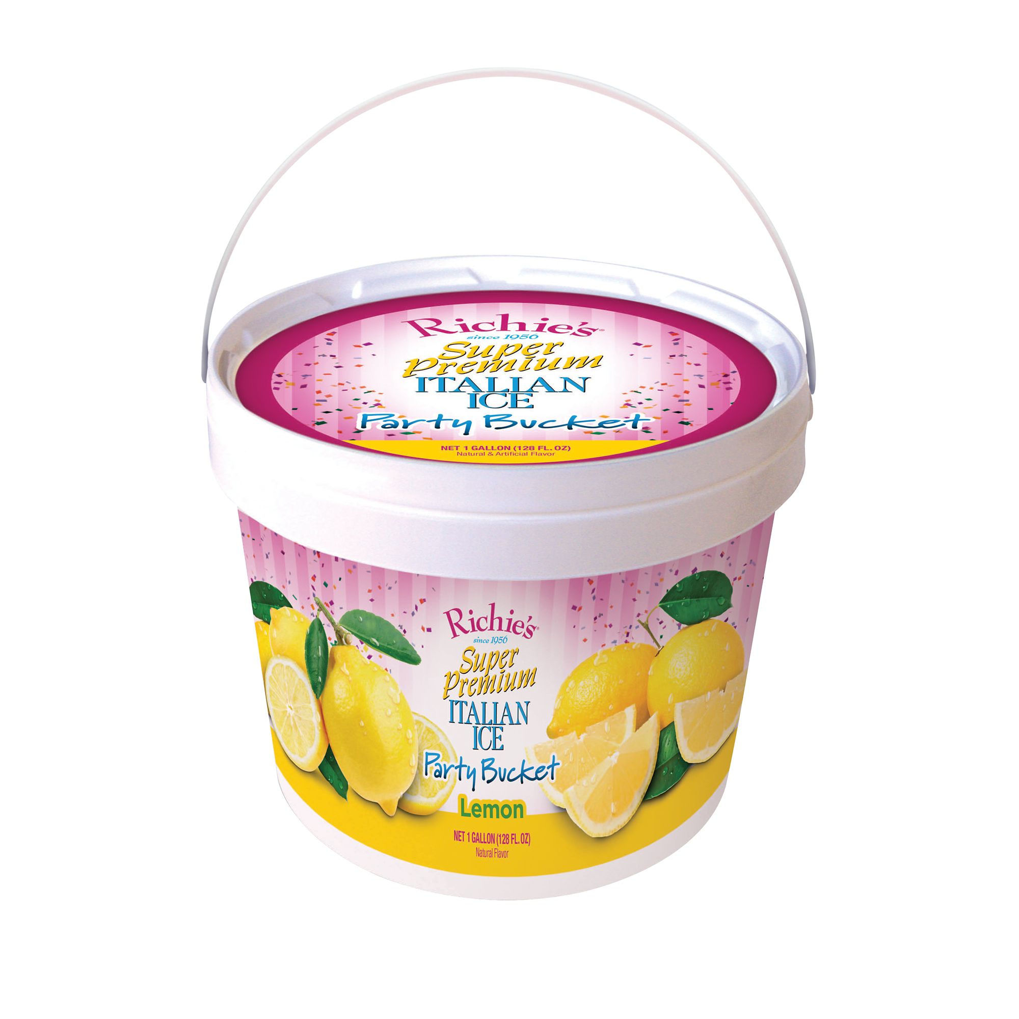 Richie's Premium Italian Ice Lemon, 1 gal. | BJ's Wholesale Club