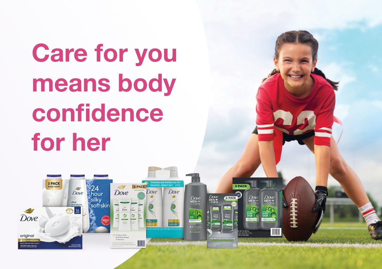 Dove Body Confidence in sports