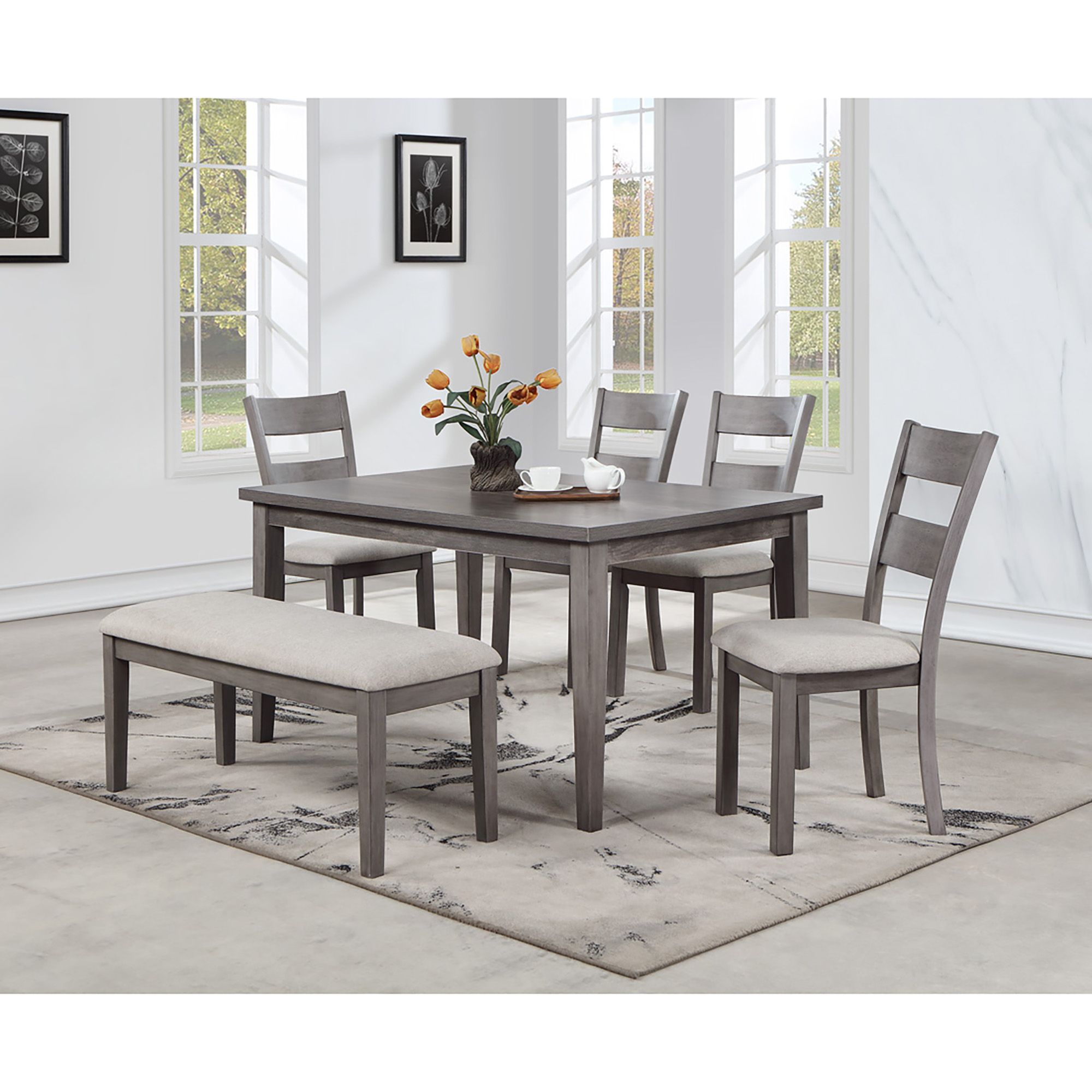 Berkley Jensen 6 pc. Santa Maria Dining Set | BJ's Wholesale Club