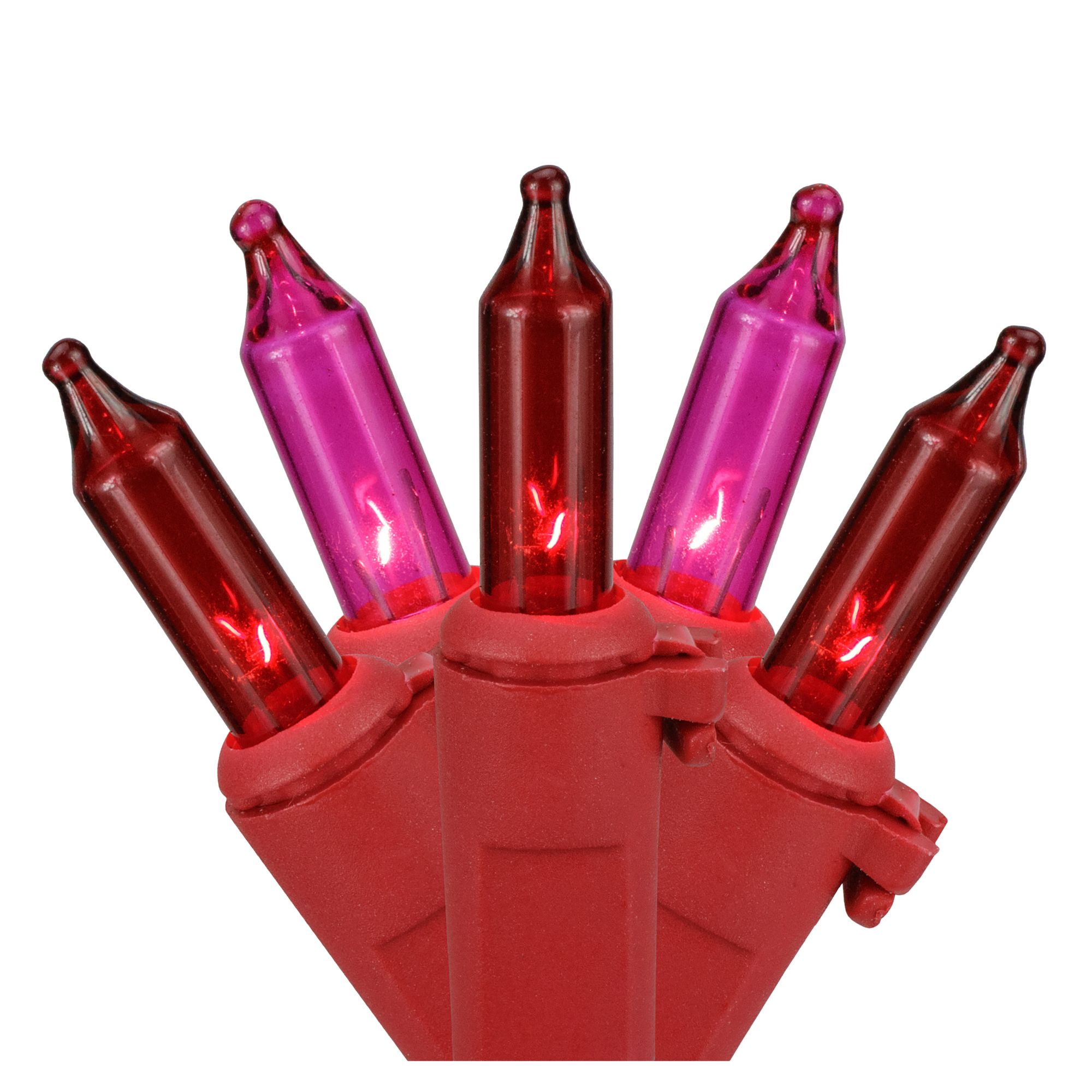 Northlight 10' 50-Ct. String Valentine's Day Lights - Red and Pink with ...