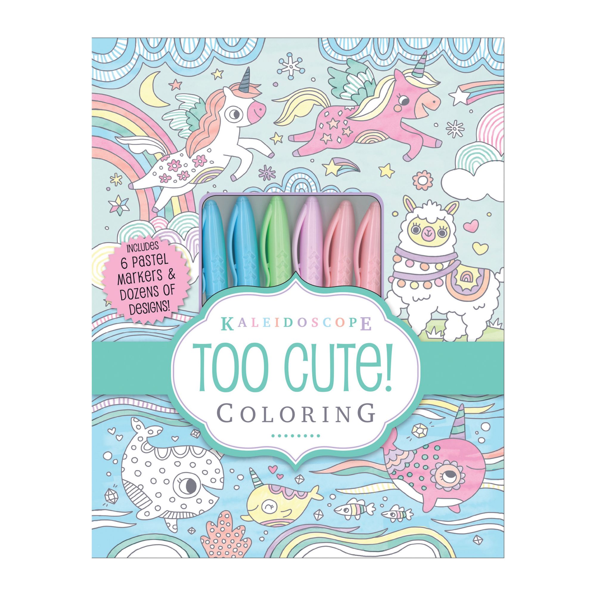 Kaleidoscope: Too Cute! Coloring - BJs Wholesale Club