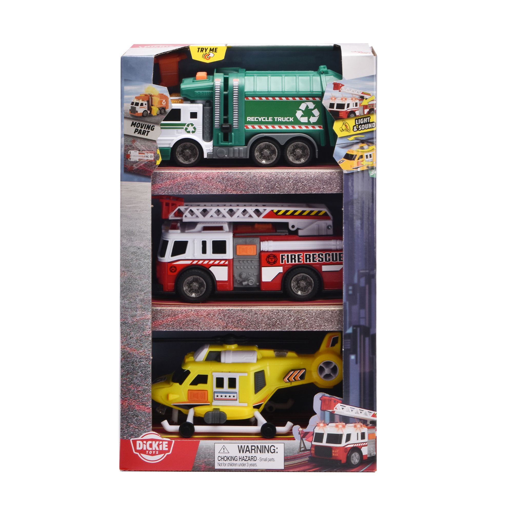 Dickies Set of 3 Small Action Team Toys | BJ's Wholesale Club