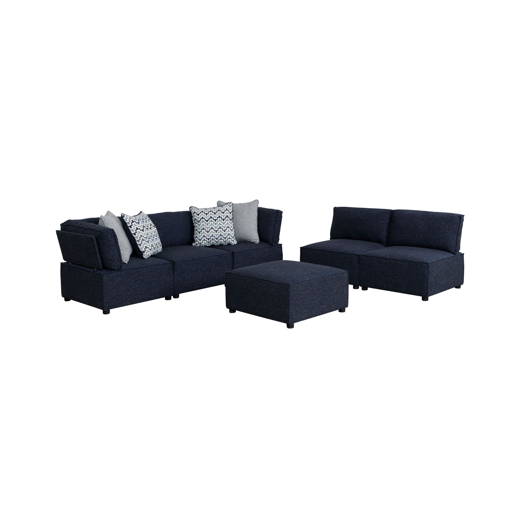 Henglin Home Jasper Midnight Modular Sectional - Blue | BJ's Wholesale Club