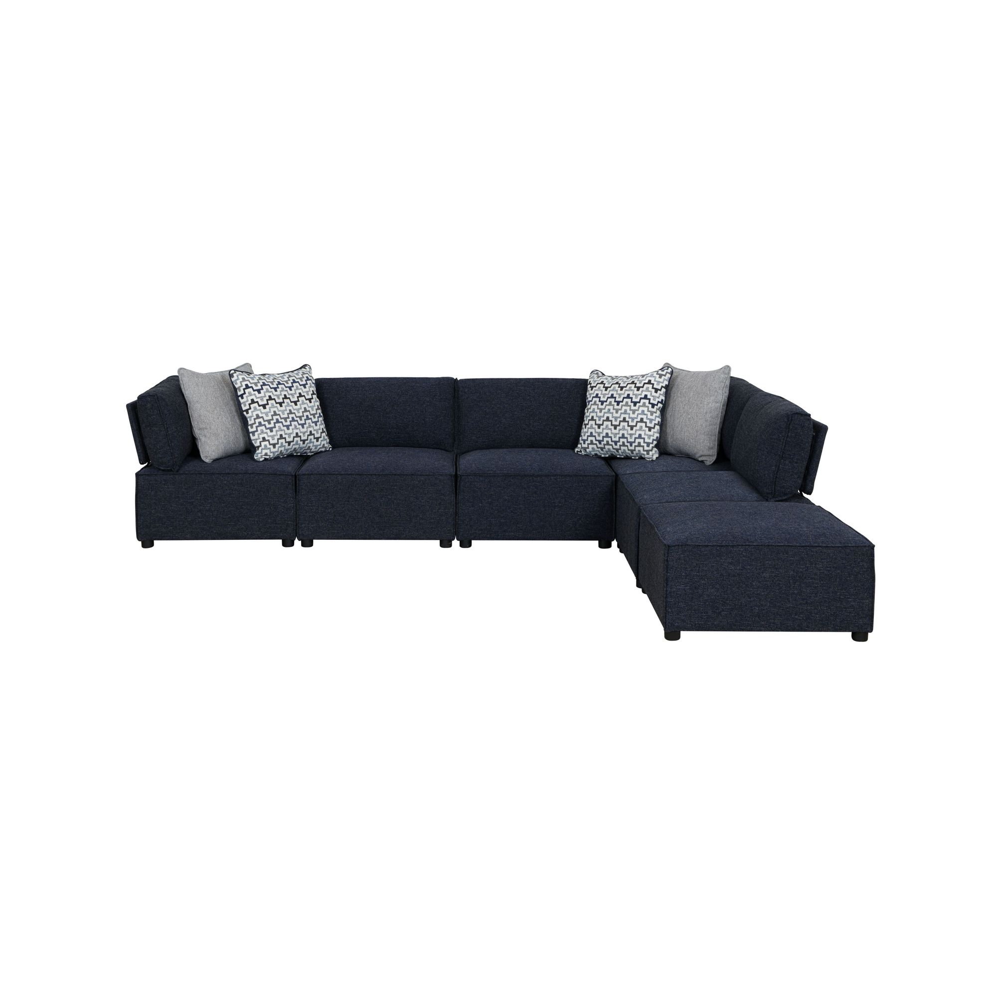 Henglin Home Jasper Midnight Modular Sectional - Blue | BJ's Wholesale Club