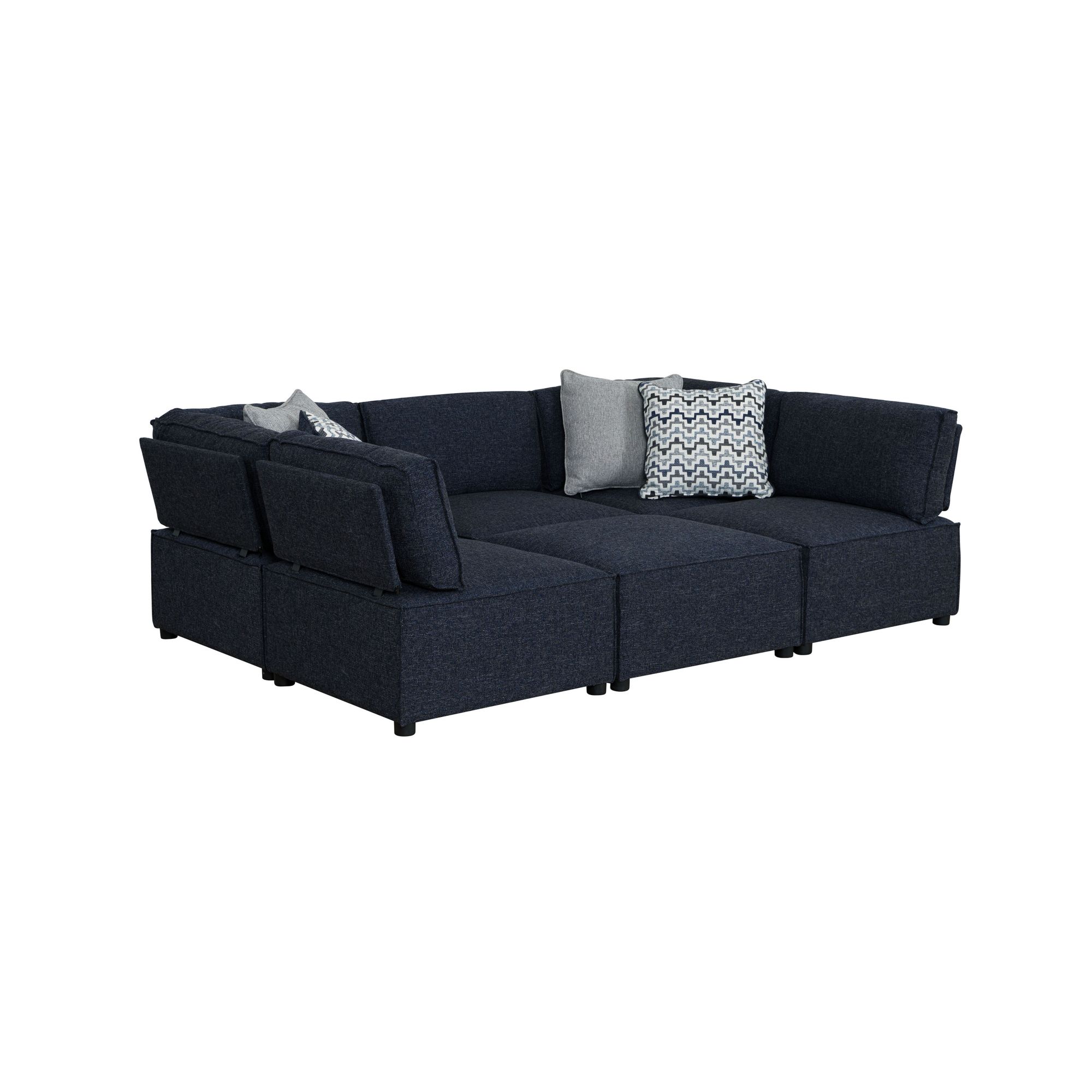 Henglin Home Jasper Midnight Modular Sectional - Blue | BJ's Wholesale Club