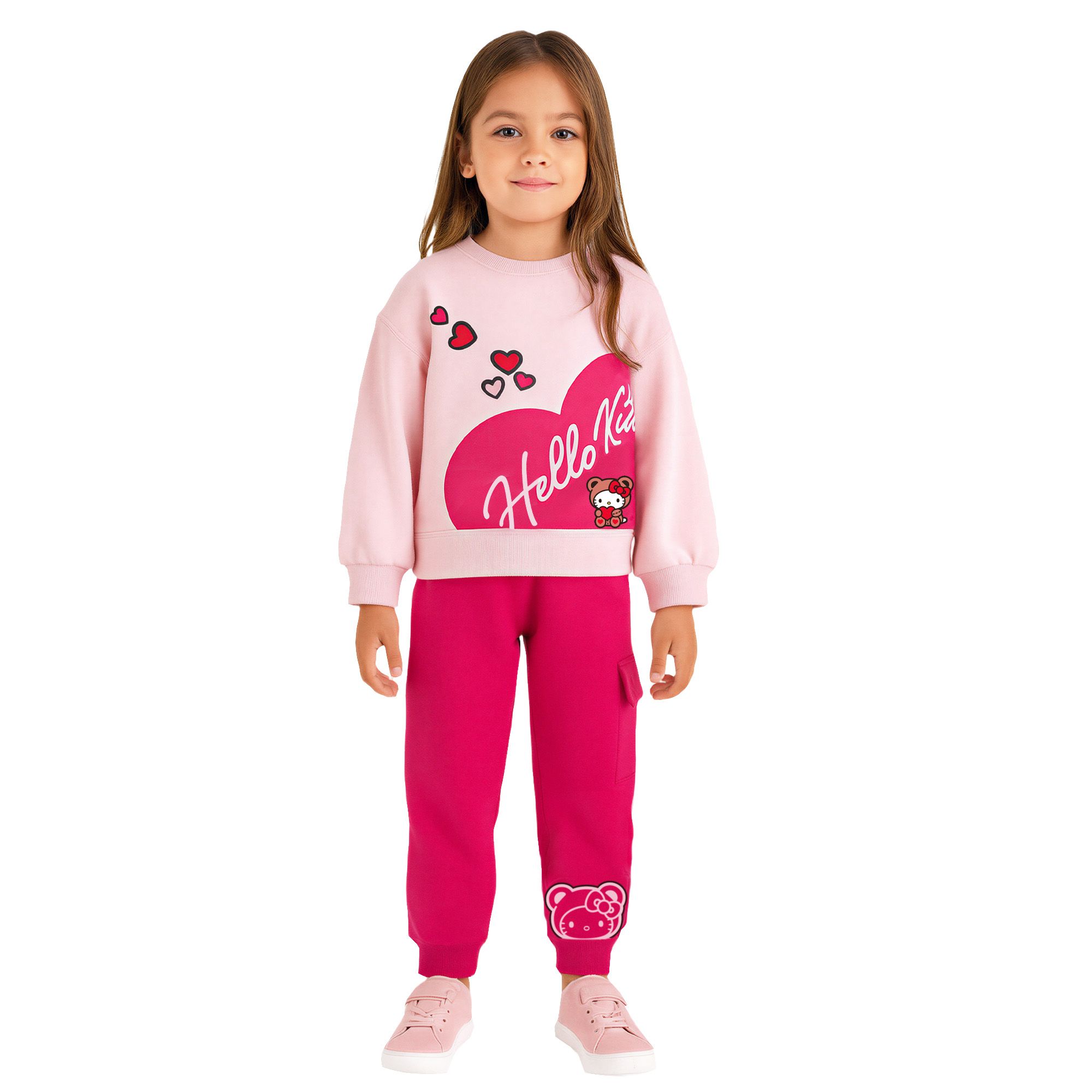 Sanrio Hello Kitty Valentine's Day 2-Pc. Fleece Set (Select Size) | BJ ...