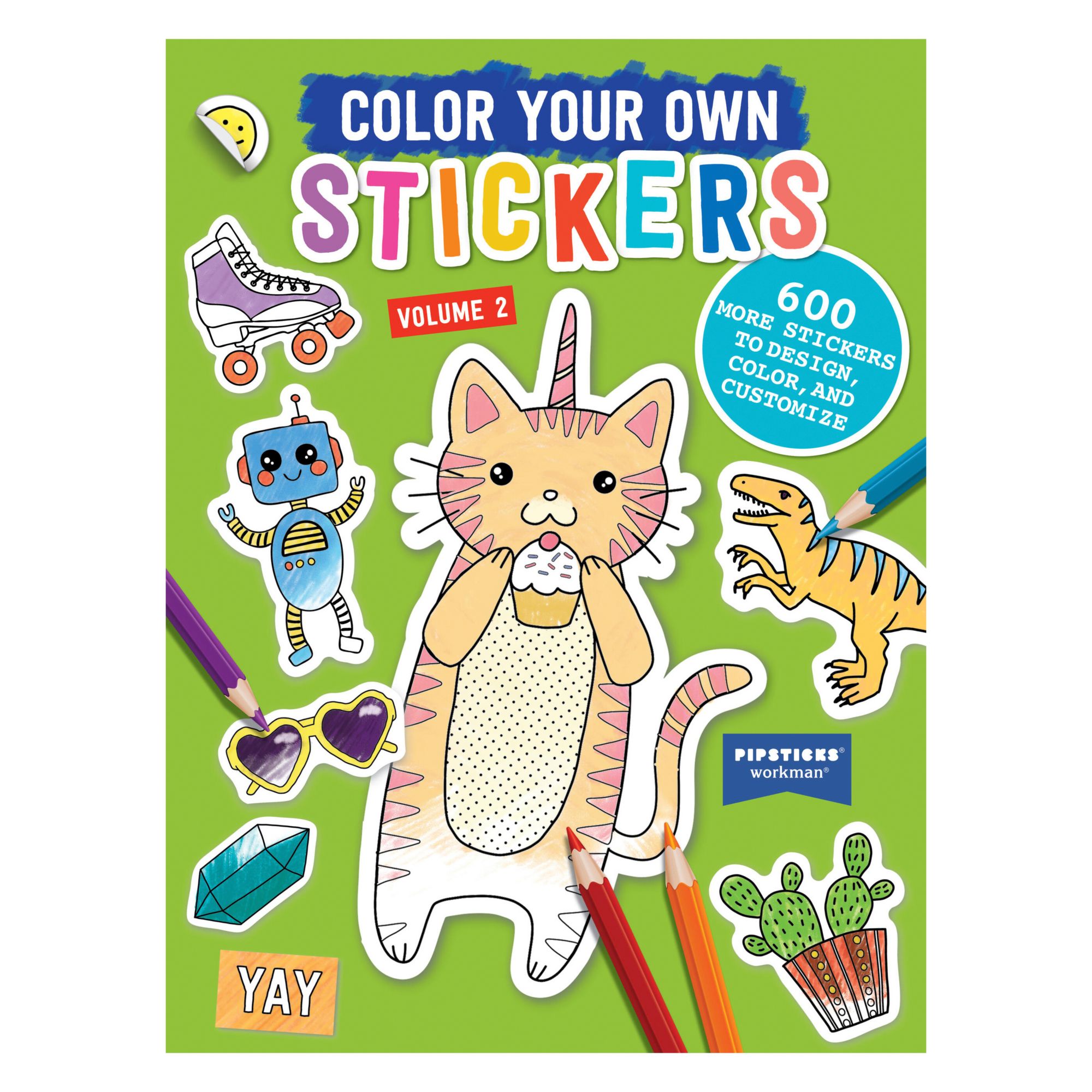 Color Your Own Stickers, Volume 2: Trade Edition | BJ's Wholesale Club