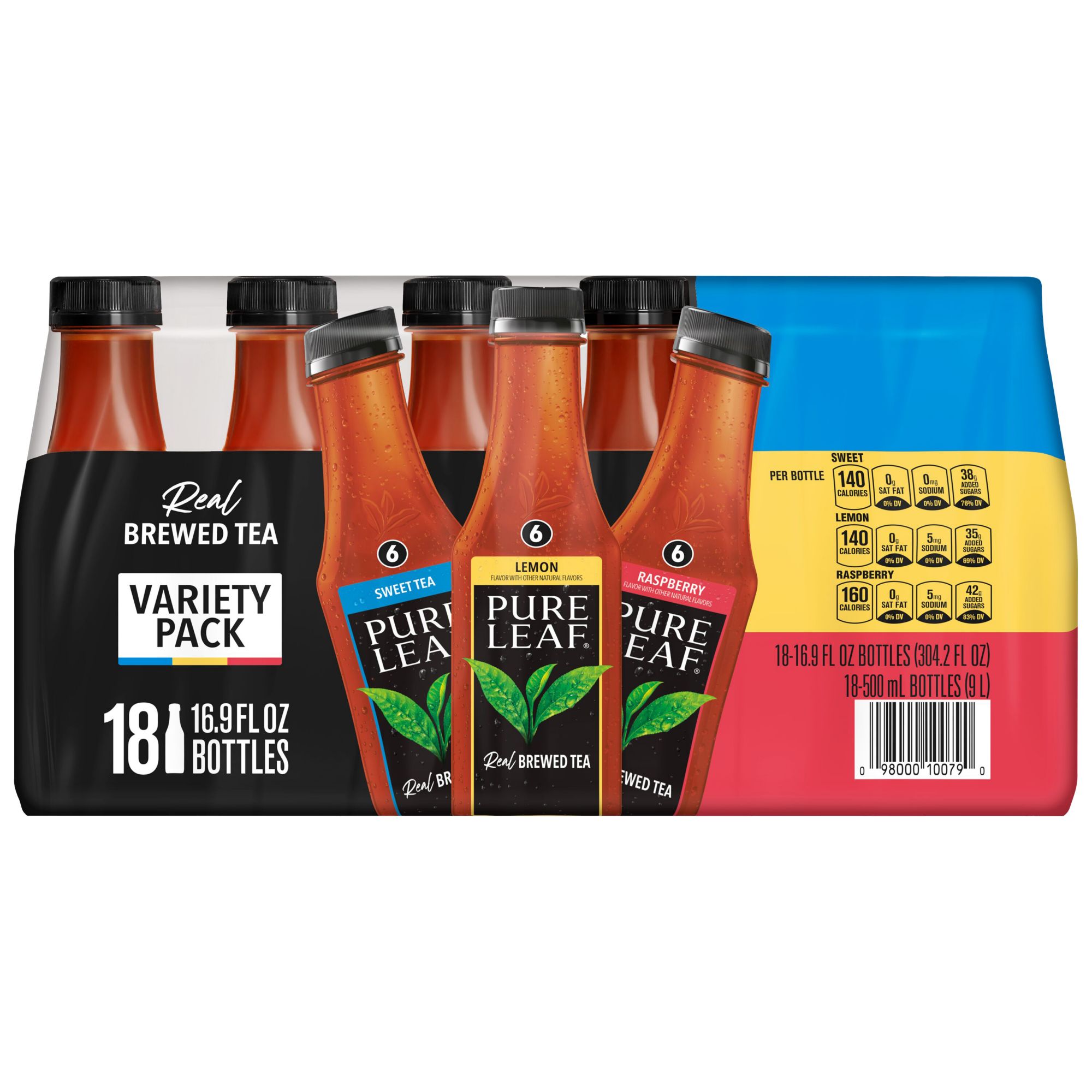 Pure Leaf Tea Variety Pack, 18 pk./16.9 fl. oz. | BJ's Wholesale Club